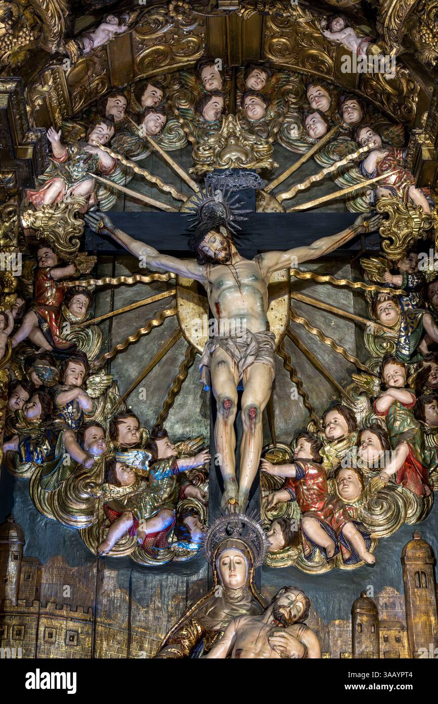 Portugal, Lisbon, Bairro Alto, Saint-Roch church (Igreja de Sao Roque ...