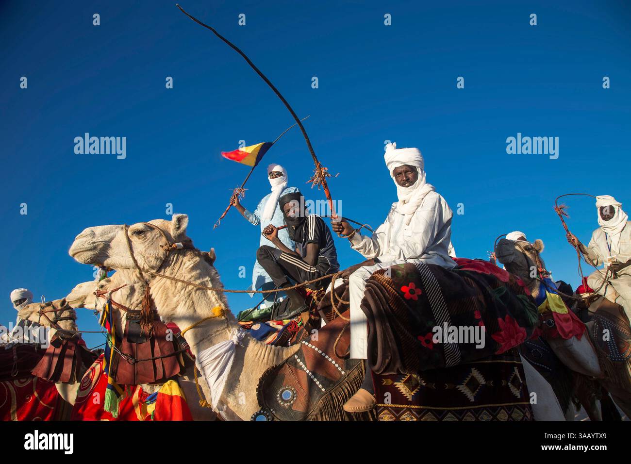 Chad, Ennedi, Wadi Hawar, Amdjarass, international festival of Saharan ...
