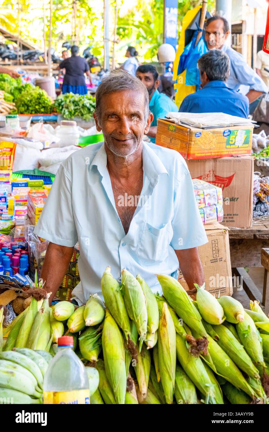 Sri Lanka, Vintage Royal Enfield motorcycle Raid, Udawalawe to Galle road, Walasmulla-Katuwana ...