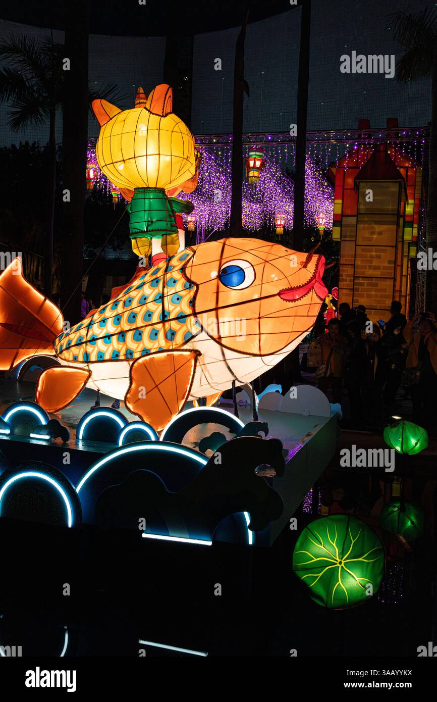 Paper crafted sculptures by Master Mo Cheuk-kei celebrating the Chinese ...