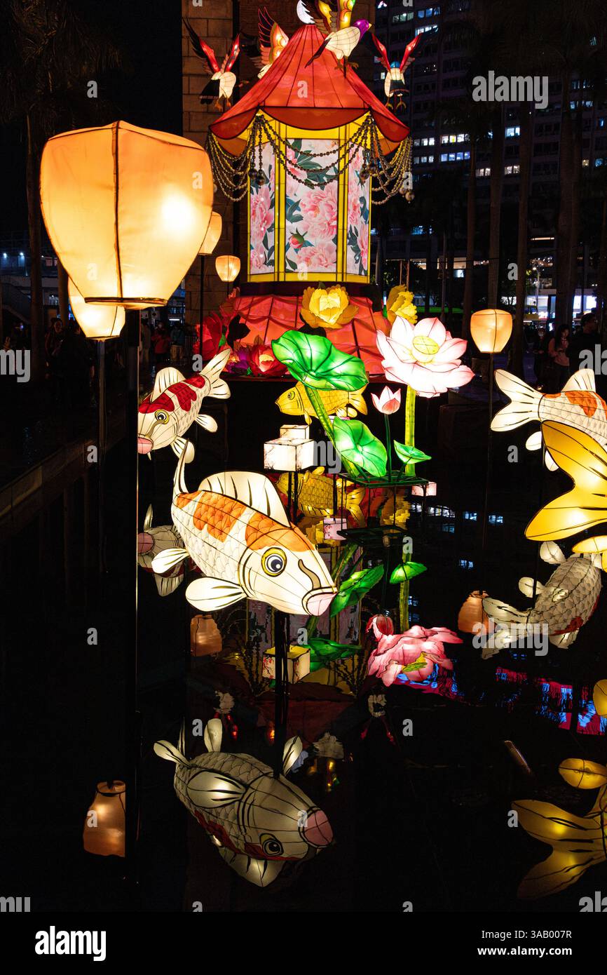 Paper crafted sculptures by Master Mo Cheuk-kei celebrating the Chinese ...