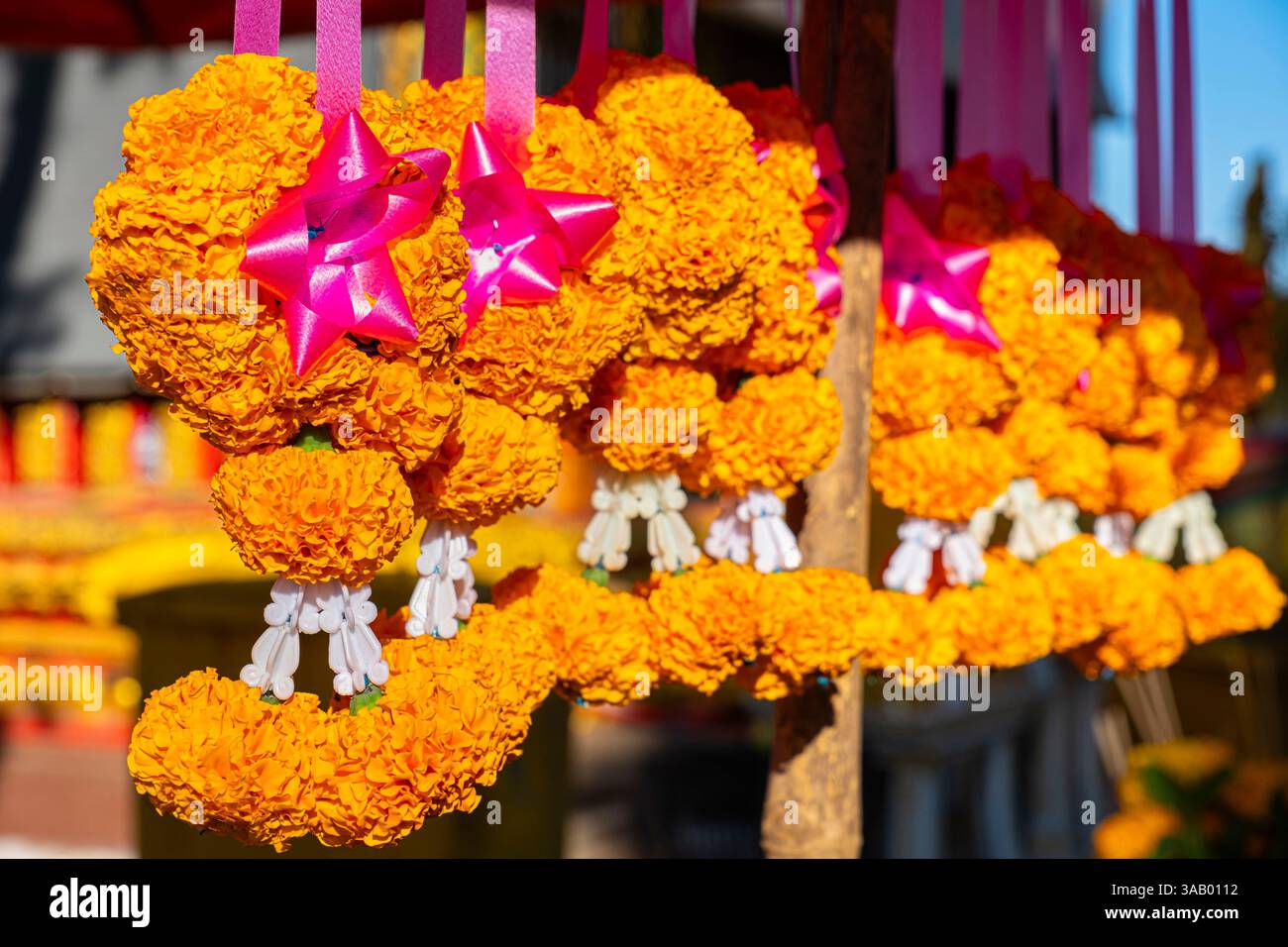 Laos, Khammouane province, Thakhek, Wat Nabo Si Pattanaram Buddhist ...