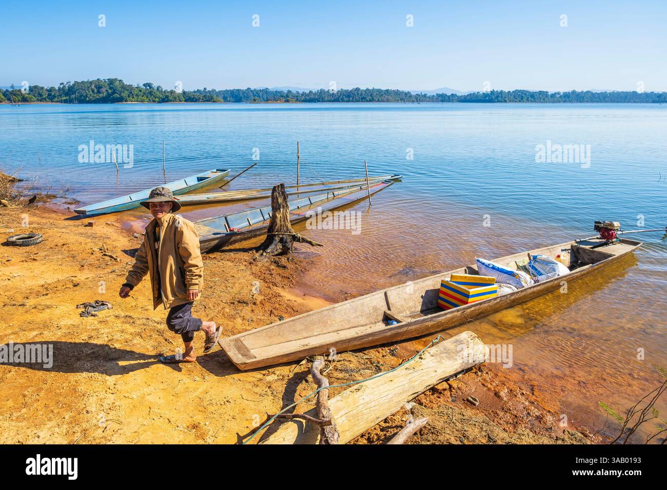 Laos, Khammouane province, Nakai district, Nakai-Nam Theun National ...