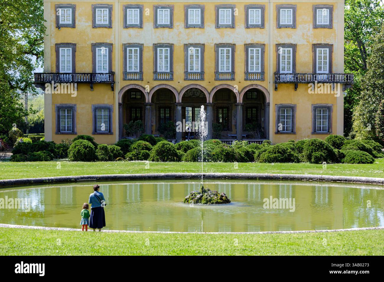 Italy, Tuscany, Lucca province, Capannori, Villa Torrigiani di ...