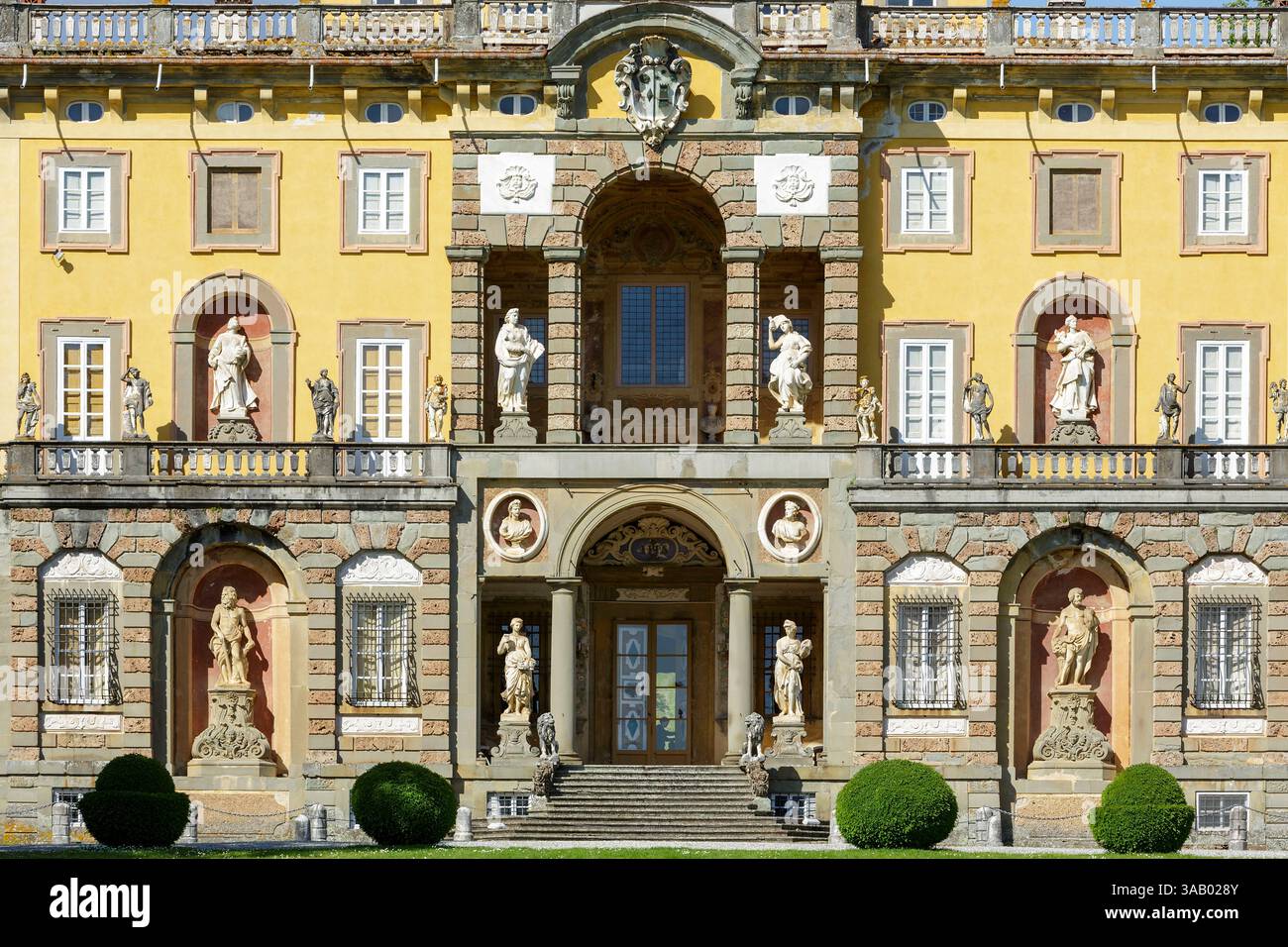 Italy, Tuscany, Lucca province, Capannori, Villa Torrigiani di ...