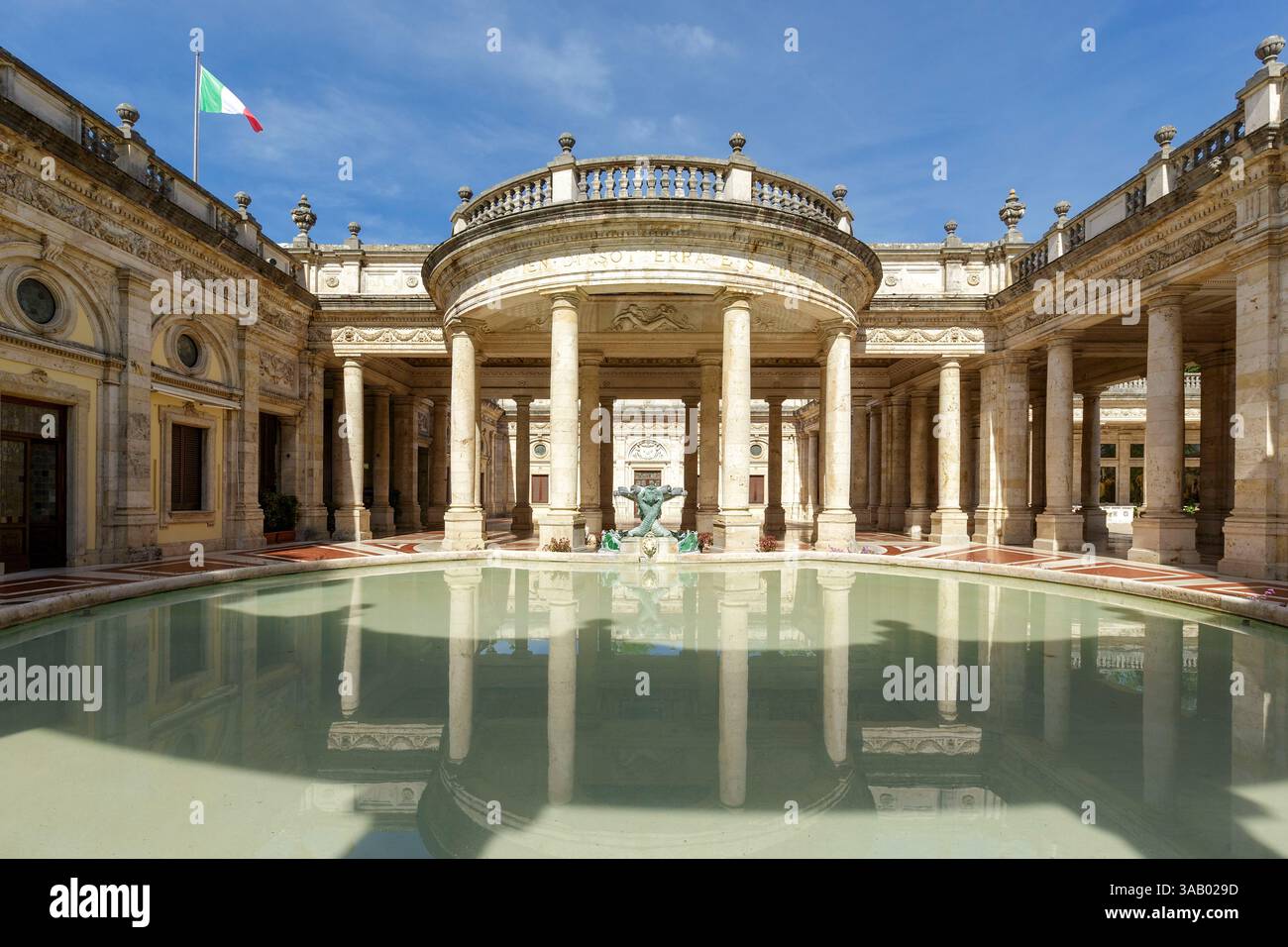 Italy, Tuscany, Pistoia province, Montecatini Terme, listed as World ...