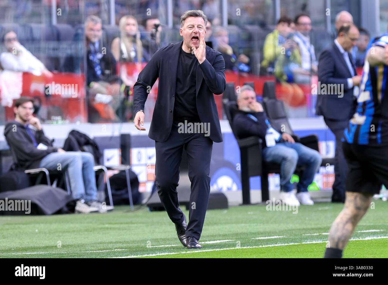 Milan, Italy. 30th Mar, 2025. Italy, Milan, 2025 03 30: Kosta Runjaic ...