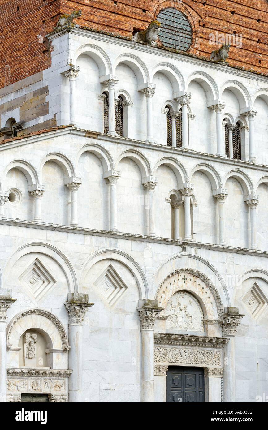 Italy, Tuscany, Lucca province, Lucca, chiesa di Santa Maria Bianca o ...