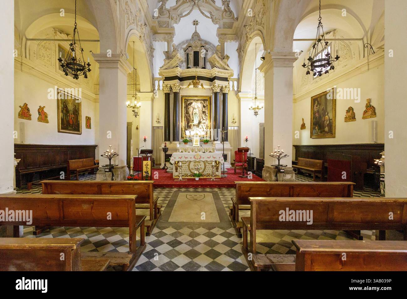 Italy, Tuscany, Lucca province, Lucca, chiesa di san Giusto (San Giusto ...