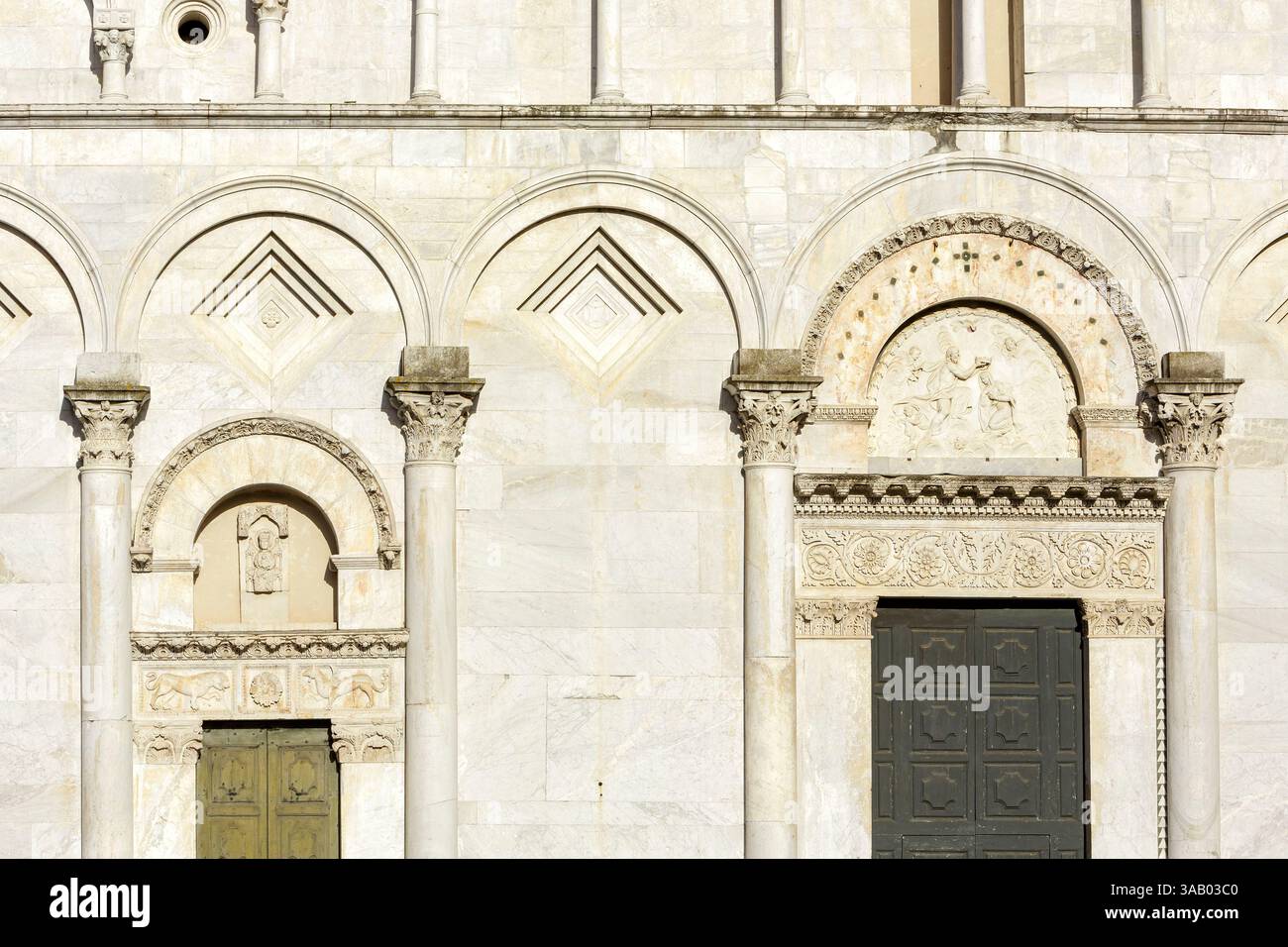 Italy, Tuscany, Lucca province, Lucca, chiesa di Santa Maria Bianca o ...