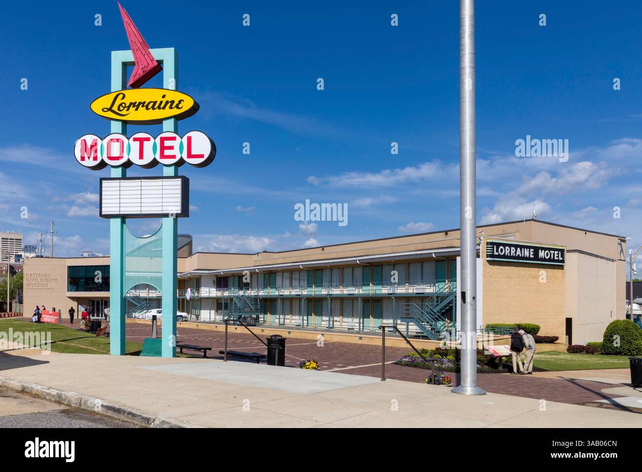 United States, Tennessee, Deep South, Memphis, Lorraine Hotel (Motel ...