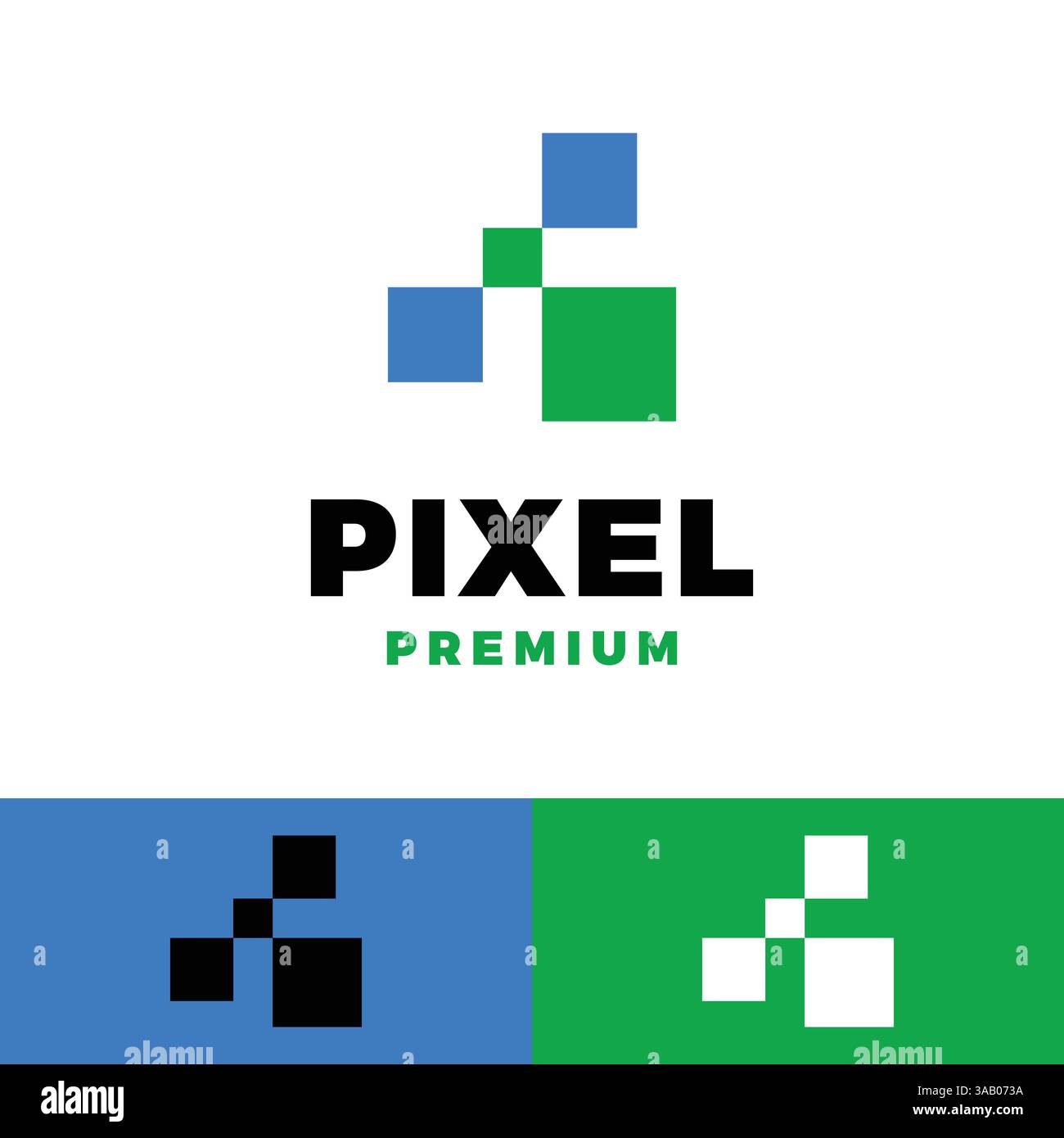 pixel icon vector logo template illustration design Stock Vector Image ...