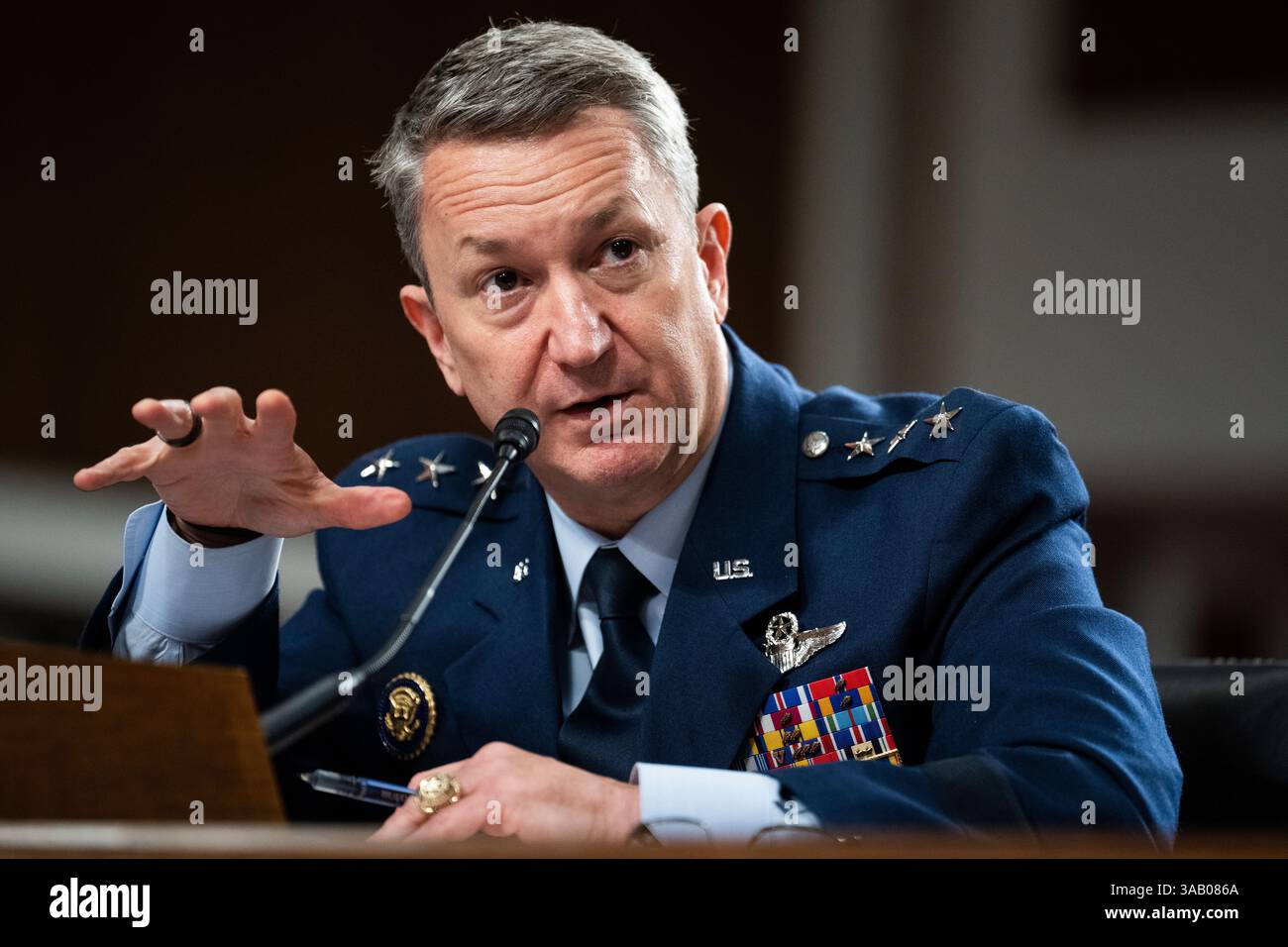 UNITED STATES - APRIL 1: Lt. Gen. John D. Caine, USAF (Retired ...