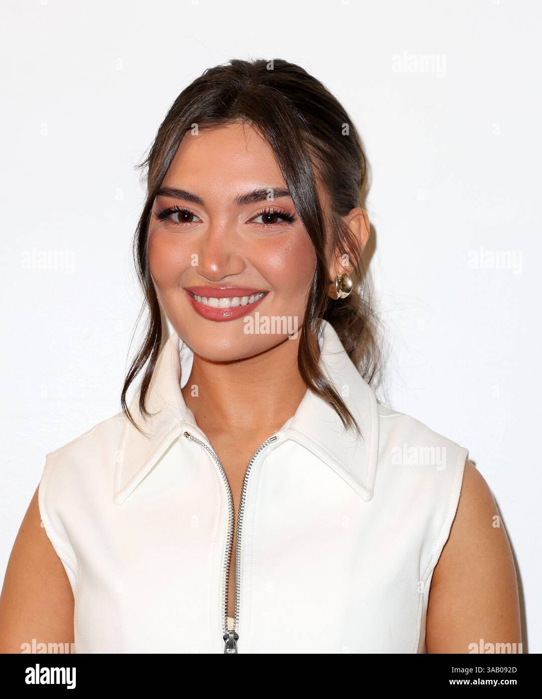 DORAL, FL-APRIL 1: Actress Daniela Nieves for the Netflix series “Pulse ...