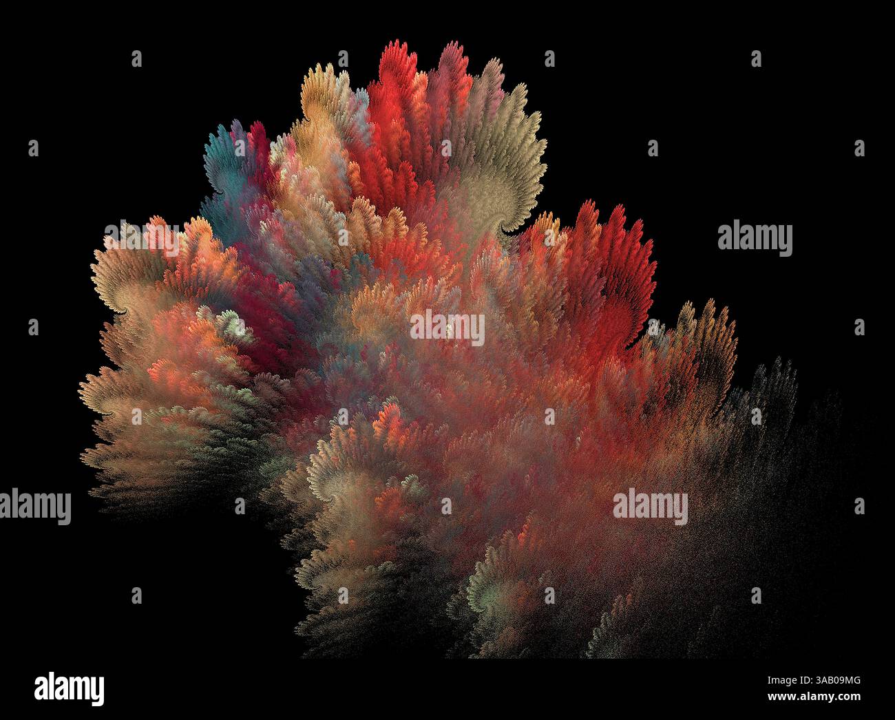 Colorful coral shapes hi-res stock photography and images - Alamy
