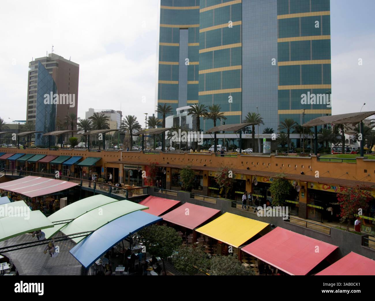 Larcomar shopping center in Miraflores, Lima city, Peru Stock Photo - Alamy