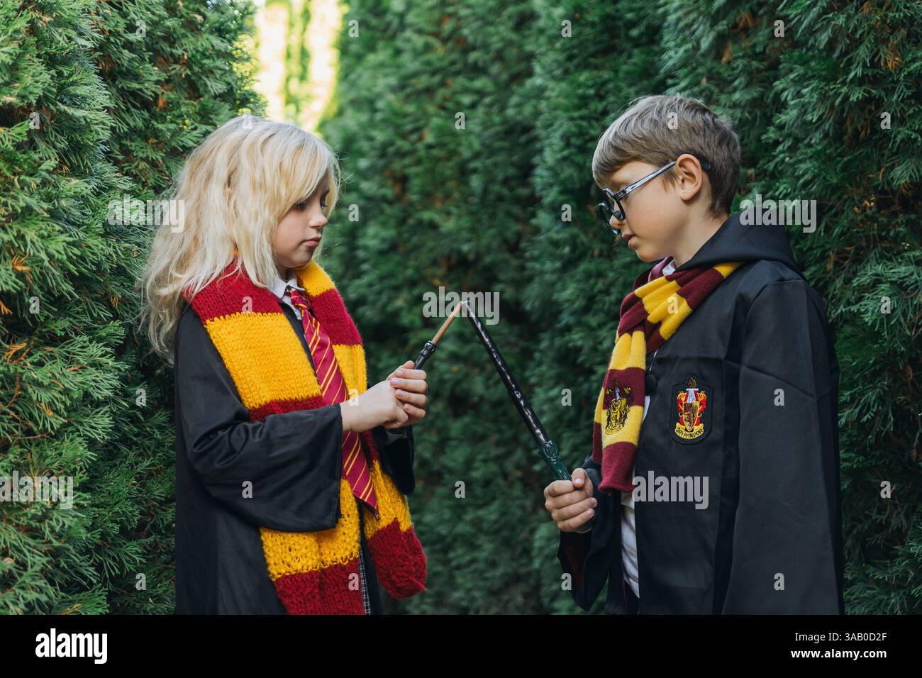 Children, Wizard, Costumes, Kids dressed as Harry Potter characters in ...