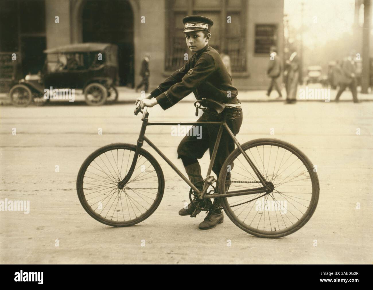 January 8, 2018 - Western Union Telegraph Messenger Boy, Full-Length ...