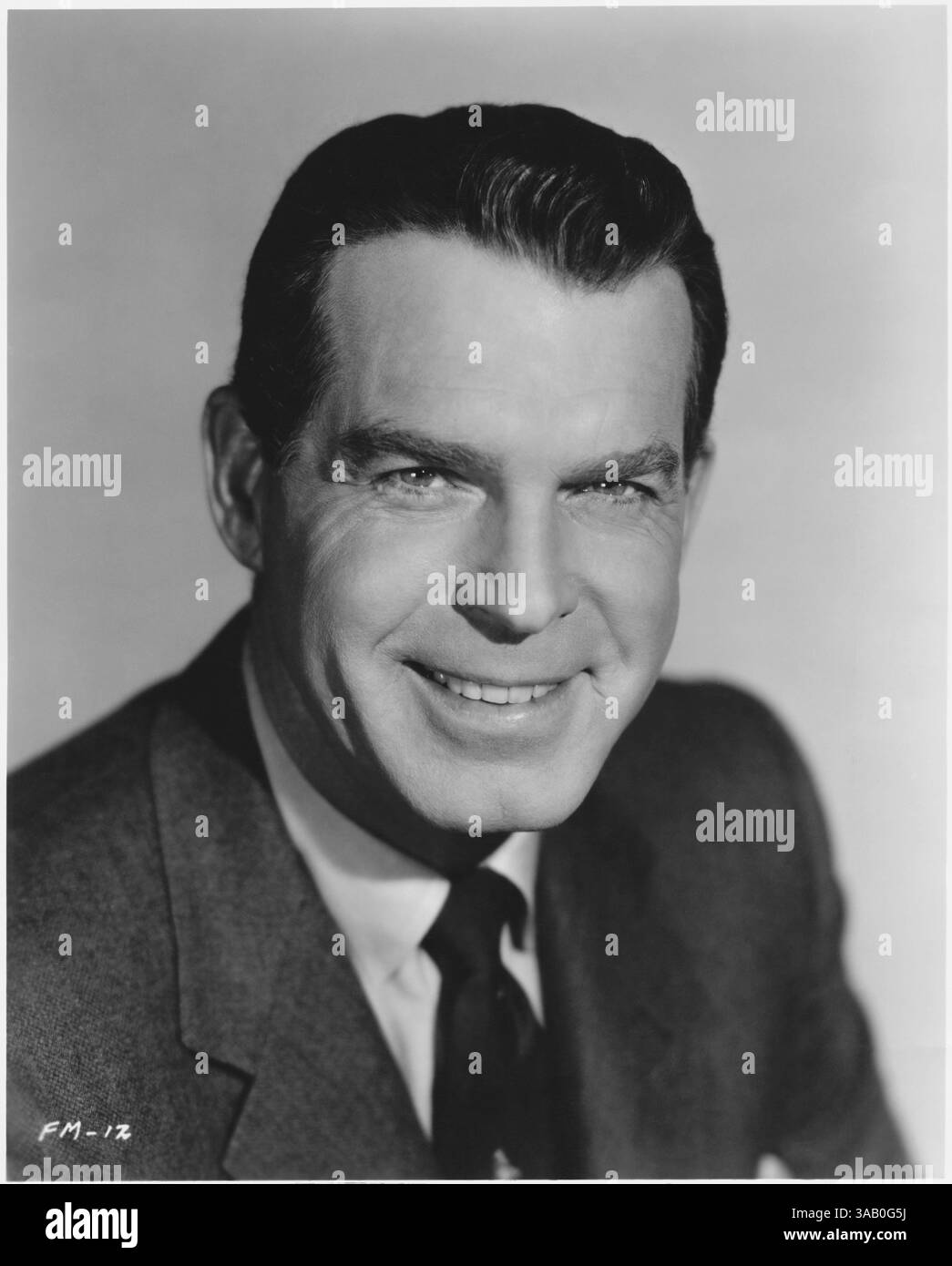 January 18, 2018 - Actor Fred MacMurray, Publicity Portrait, late 1950 ...