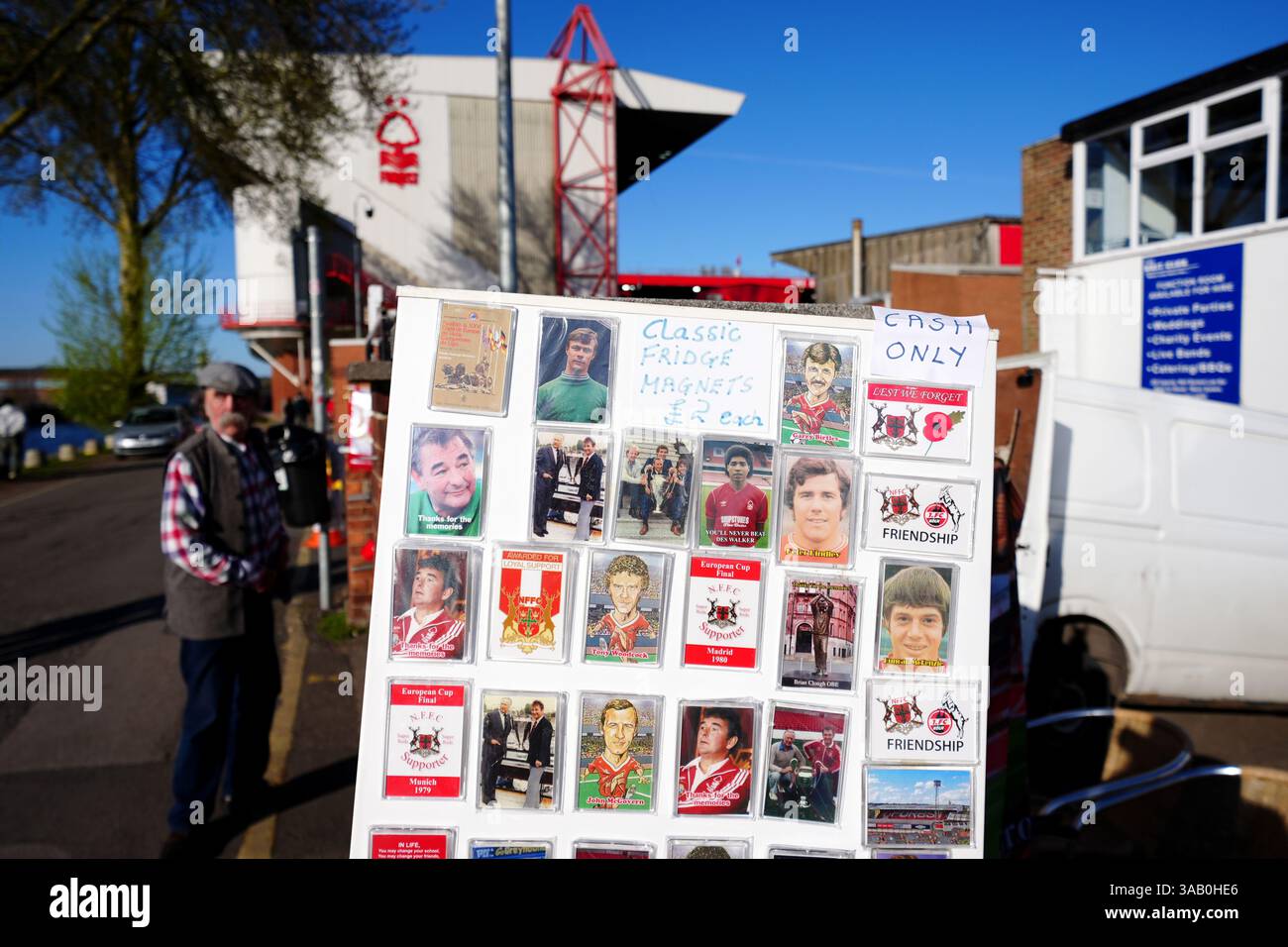 Nottingham Forest collectables featuring former manager Brian Clough ...
