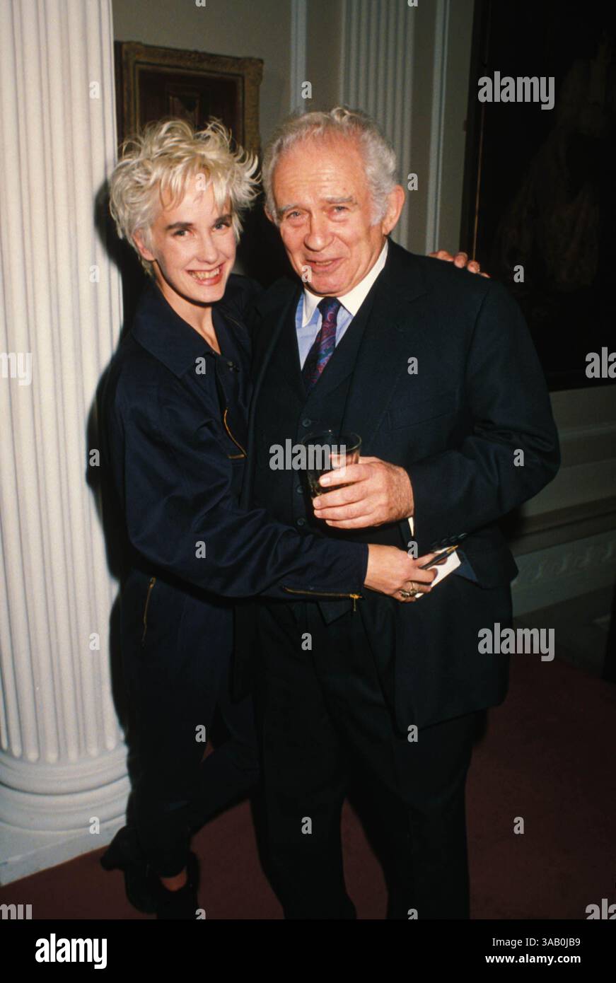 Nov. 12, 2007 - A8208.PAULA YATES NORMAN MAILER. DAVE BENETT- ©1991 ...