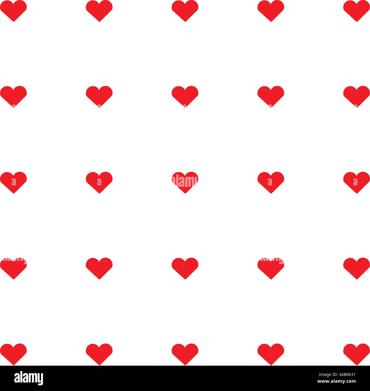 Red heart textile on Stock Vector Images - Alamy