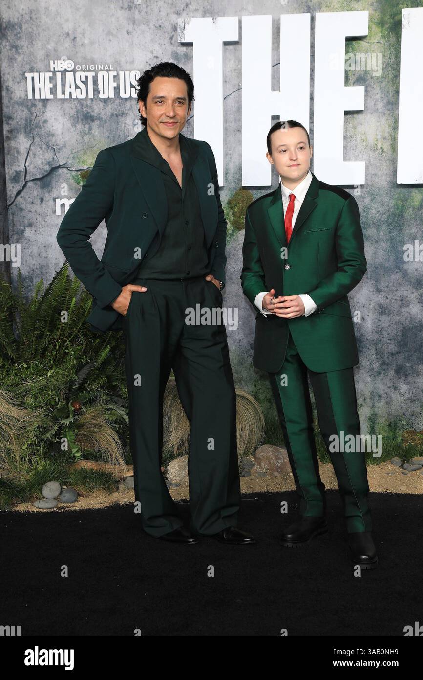 Ca. 24th Mar, 2025. Gabriel Luna, Bella Ramsey at arrivals for THE LAST ...