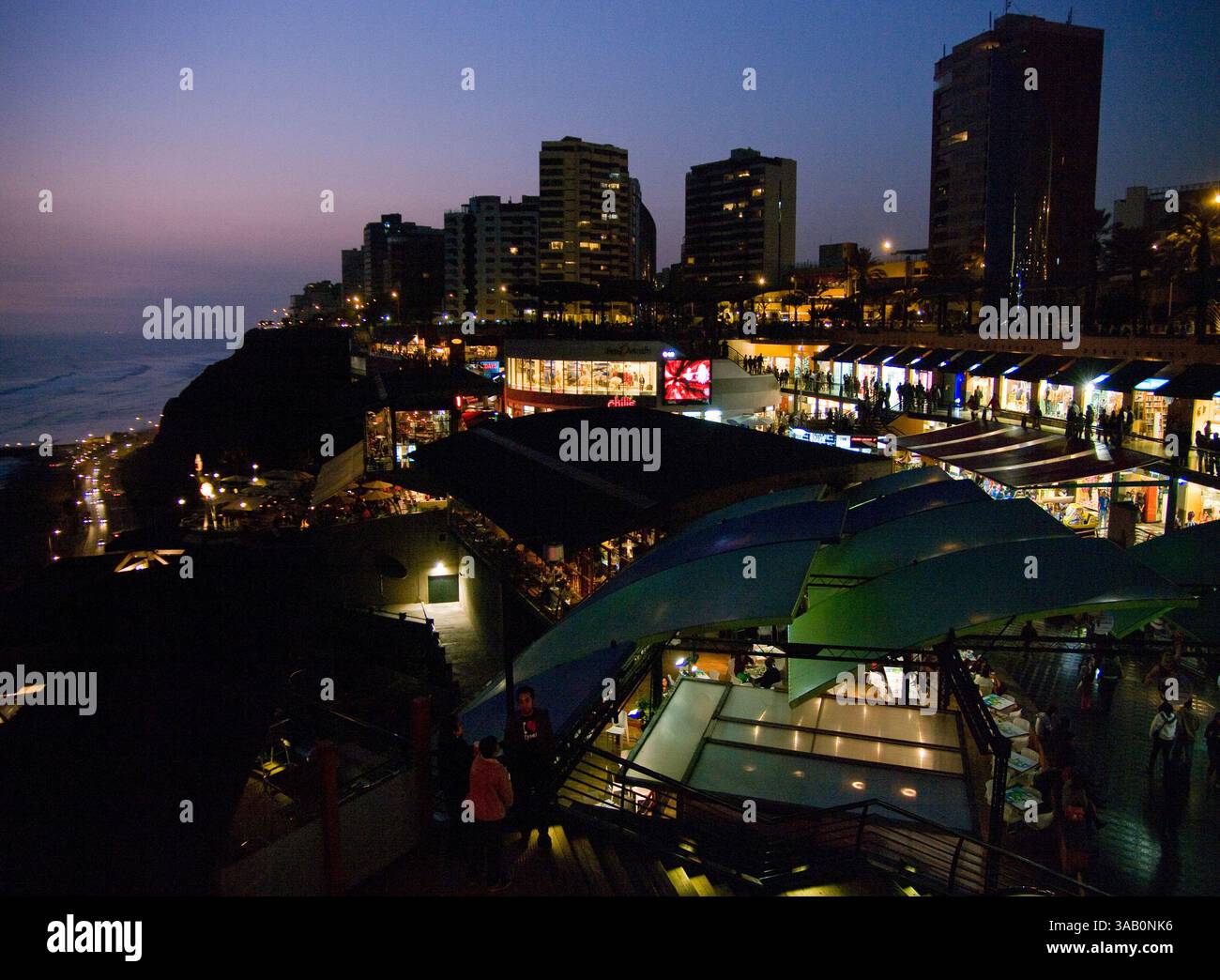 Larcomar shopping center in Miraflores, Lima city, Peru Stock Photo - Alamy