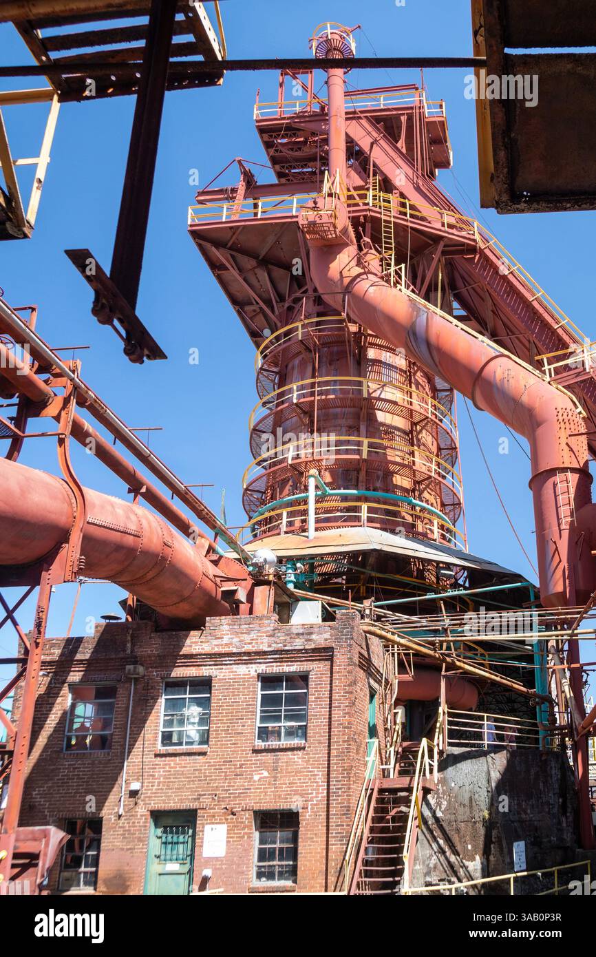 Birmingham, Alabama - The No. 1 blast furnace at Sloss Furnaces ...