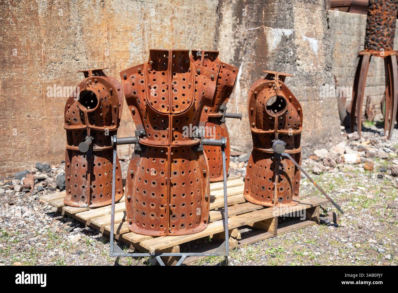 Birmingham, Alabama - Artwork being produced at the Sloss Metal Arts ...