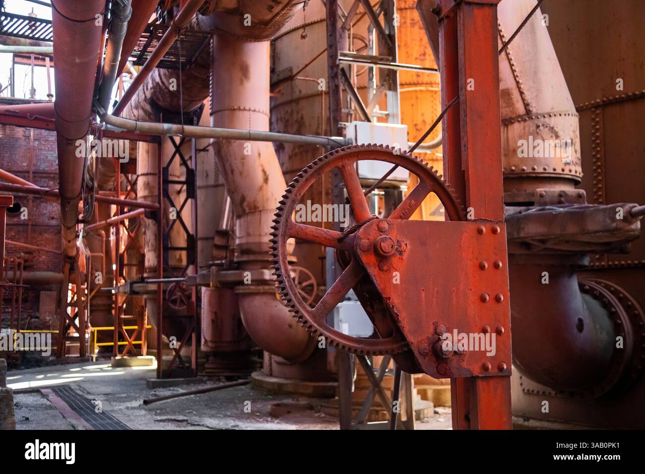 Birmingham, Alabama - The Sloss Furnaces National Historic Landmark ...