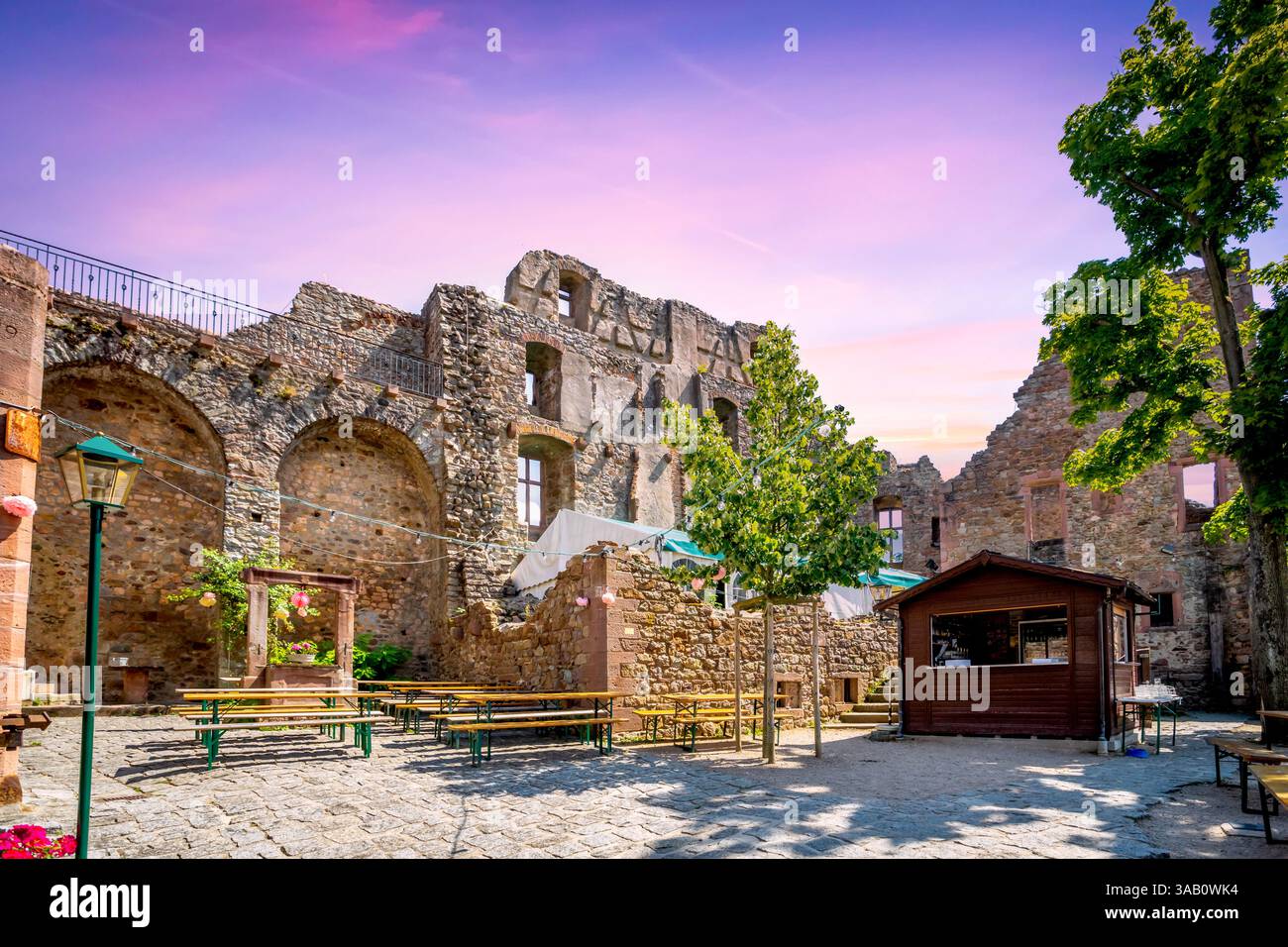 Old city of Weinheim, Germany Stock Photo - Alamy