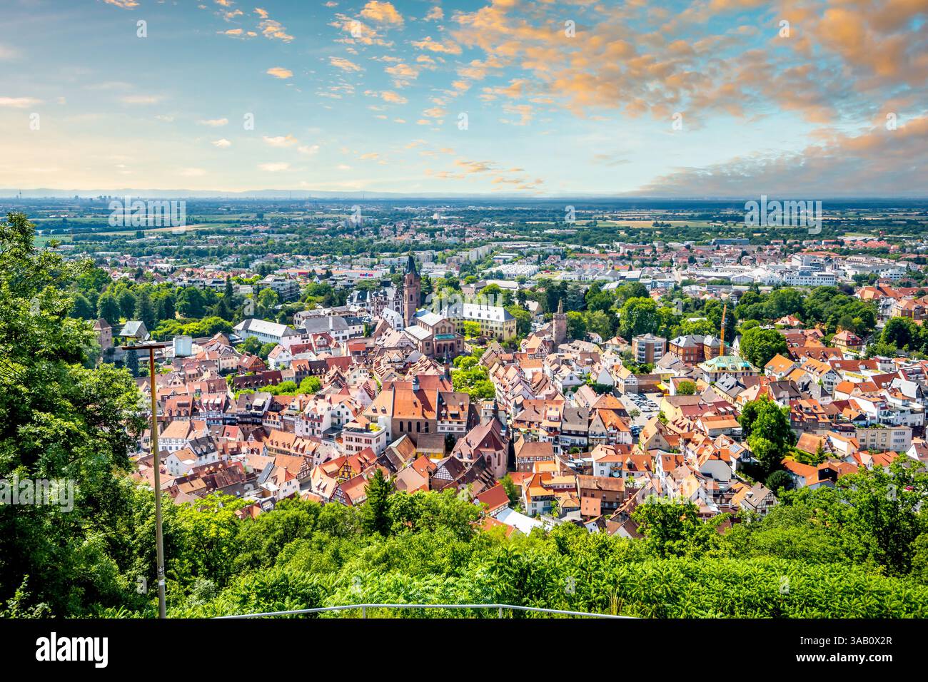 Old city of Weinheim, Germany Stock Photo - Alamy