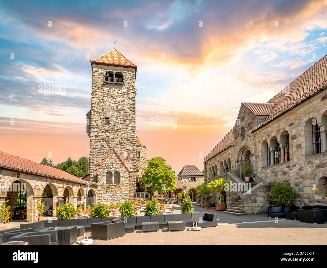 Old city of Weinheim, Germany Stock Photo - Alamy