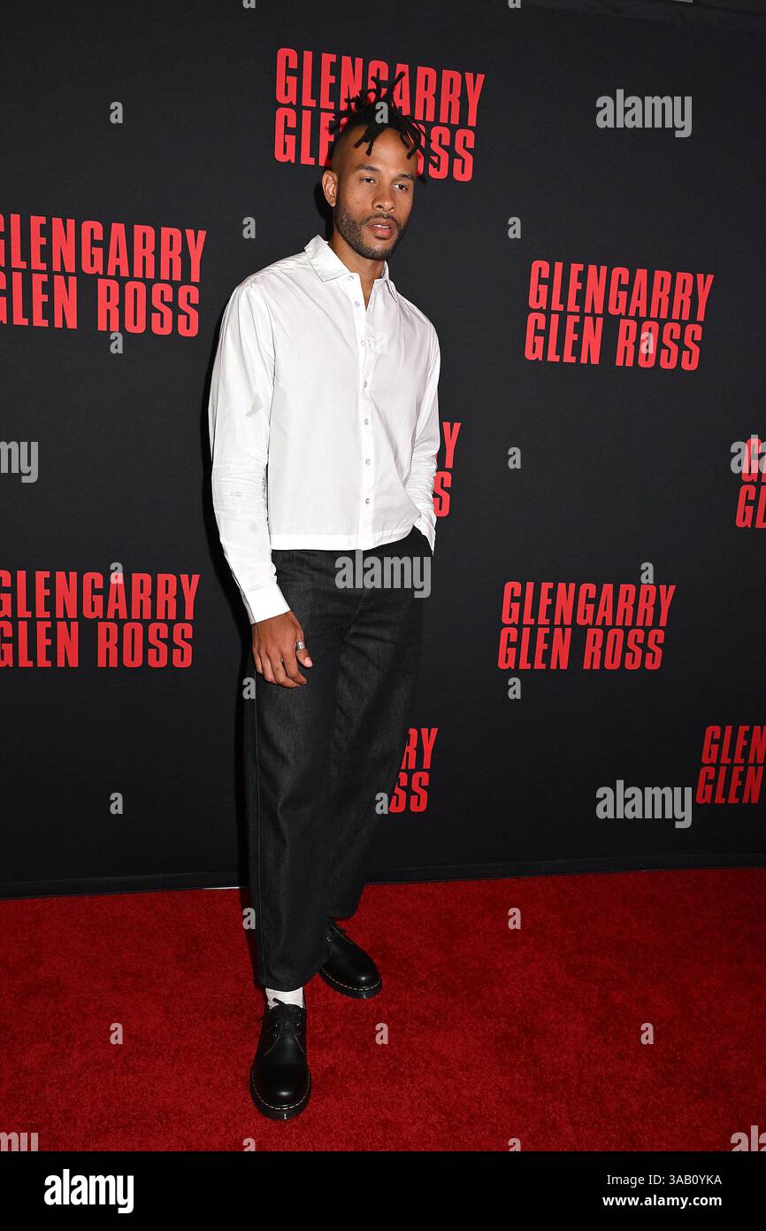 Michael Rishawn attends the "GLENNGARRY GLEN ROSS" Broadway Opening ...