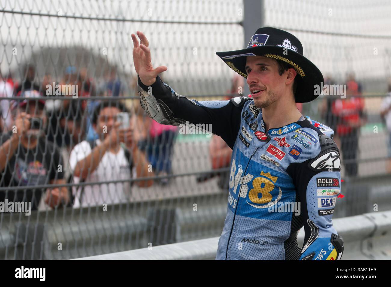 AUSTIN, TX - MARCH 30: Alex Marquez (73) of Spain and BK8 Gresini ...
