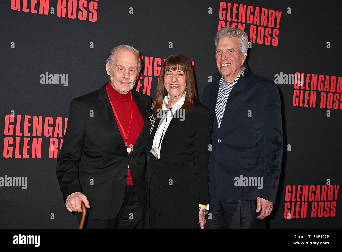 Jeffrey Richards, Kay Unger and David Rubin attends the "GLENNGARRY GLEN ROSS" Broadway Opening ...