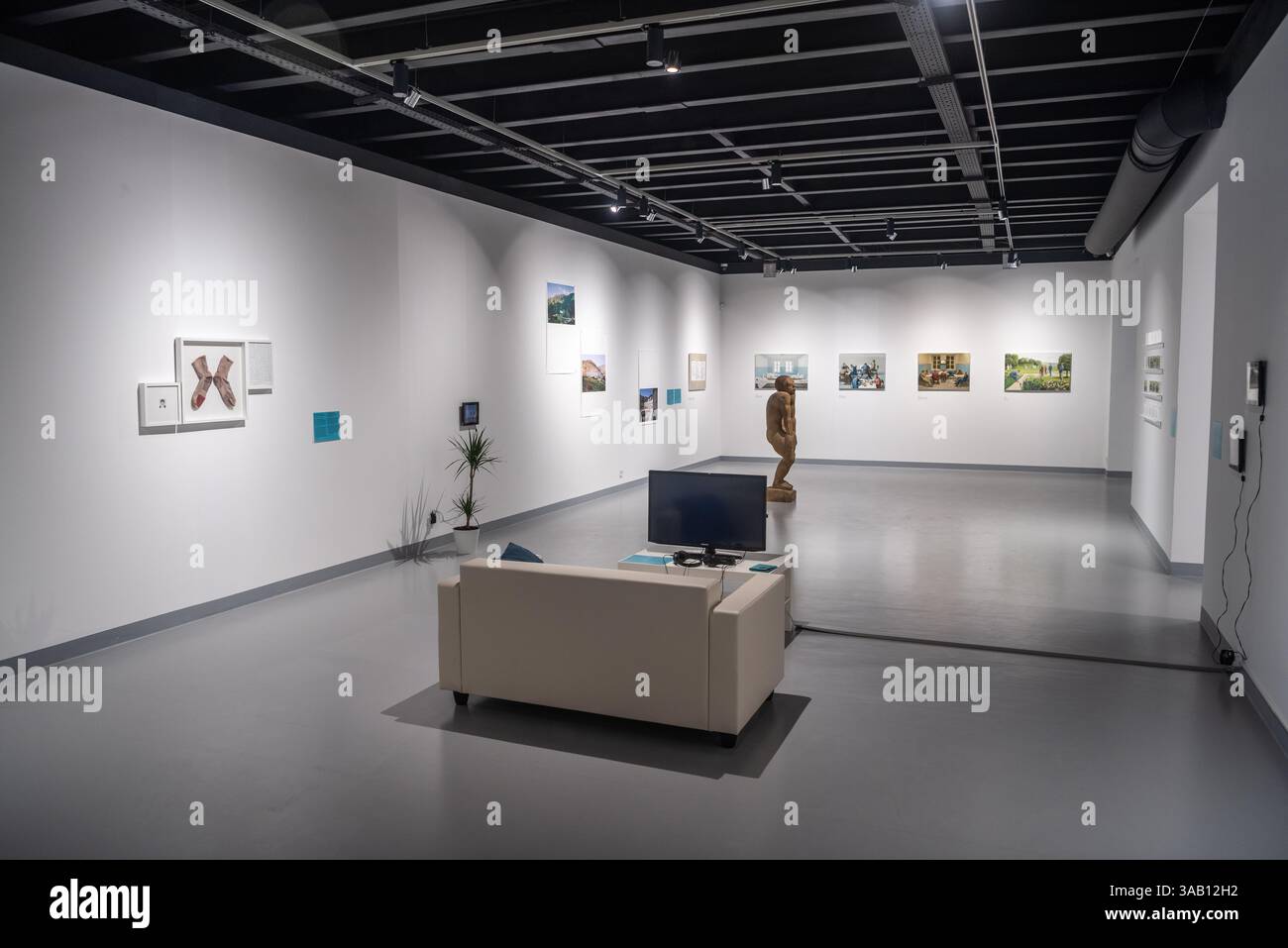 Moscow, Russia – June 9, 2018. Interior view of the Moscow Museum of ...