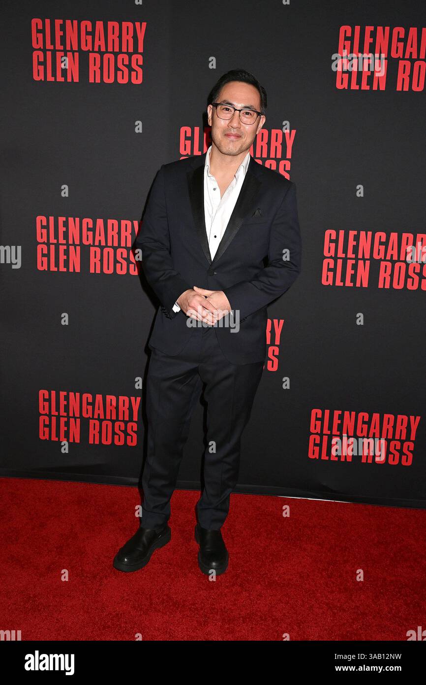 Marcus Choi attends the "GLENNGARRY GLEN ROSS" Broadway Opening Night ...