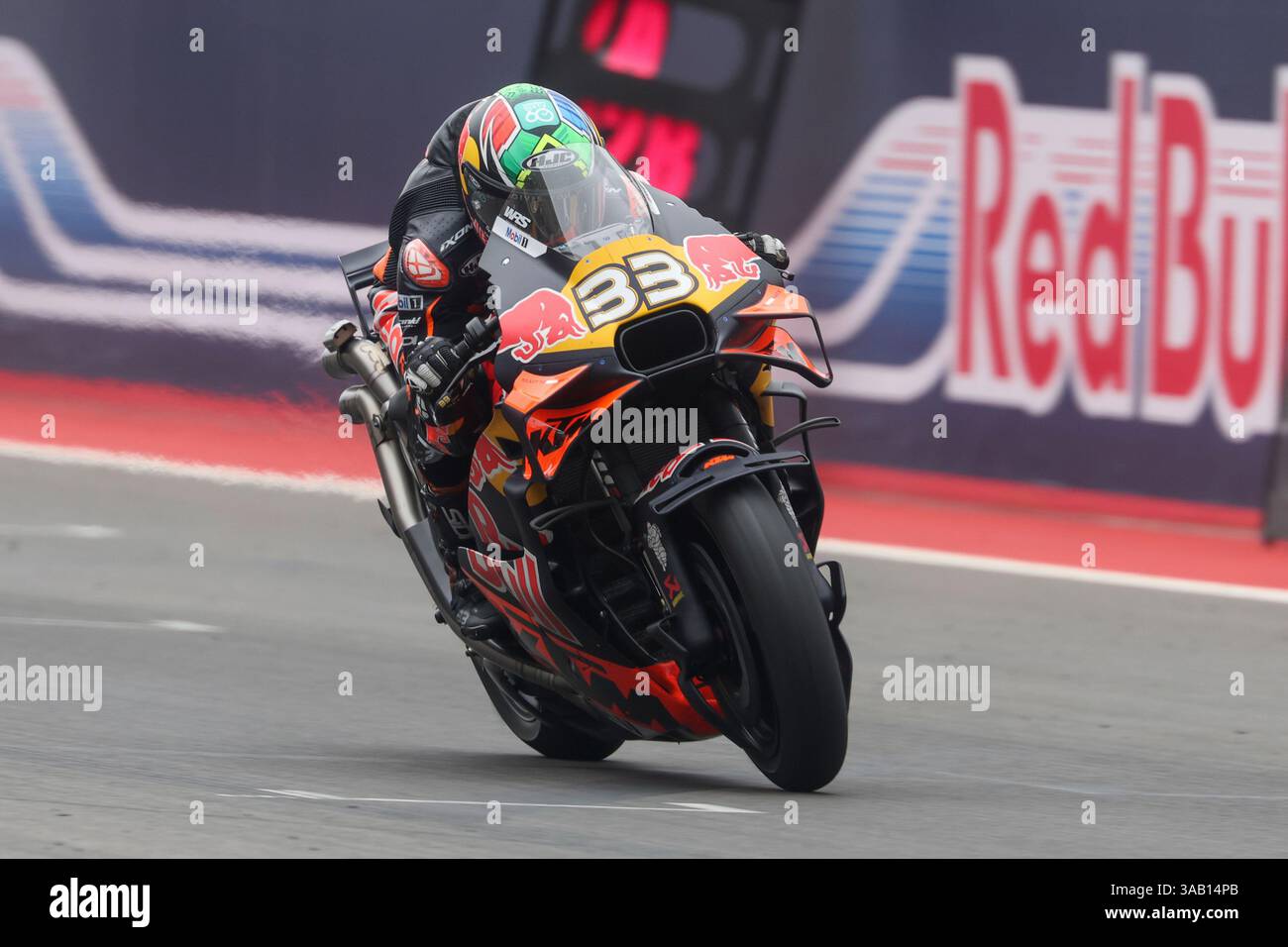 AUSTIN, TX - MARCH 30: Brad Binder (33) of South Africa and Red Bull ...