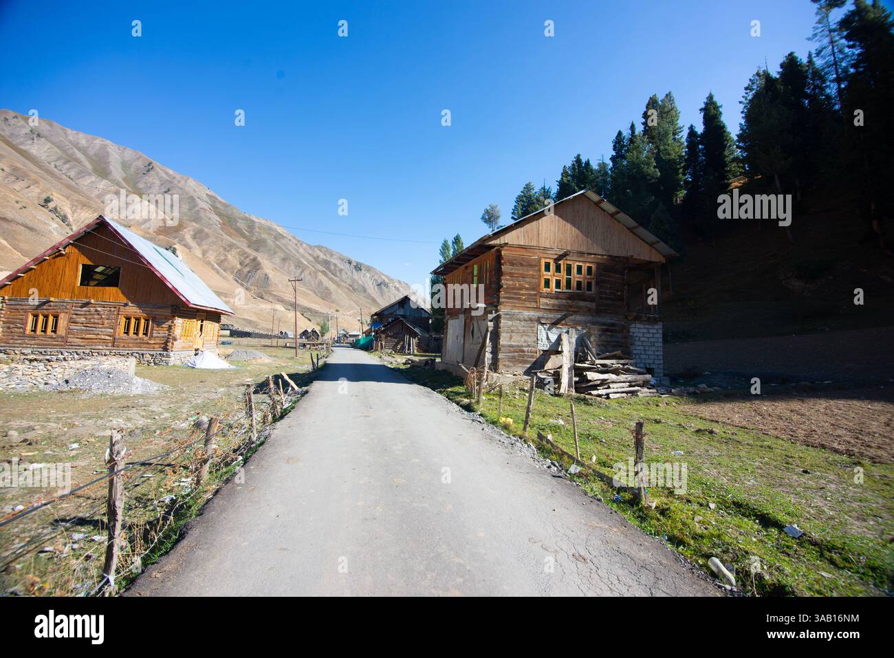 Sheikhpura village, Tulail valley, Kashmir, Union Territory, UT, India ...