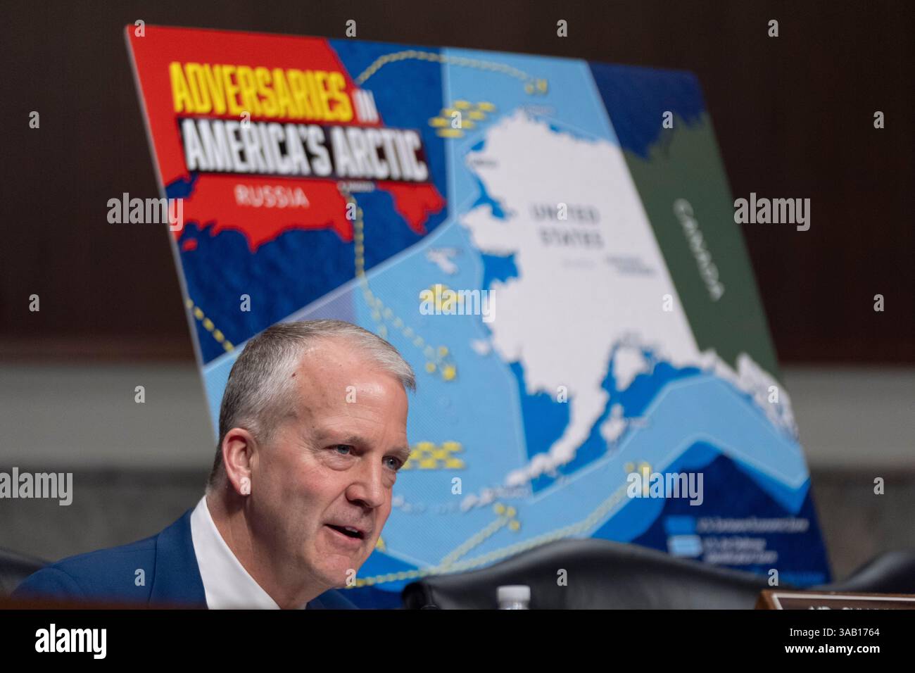 Senate Armed Services Committee member Sen. Dan Sullivan, R-Alaska ...