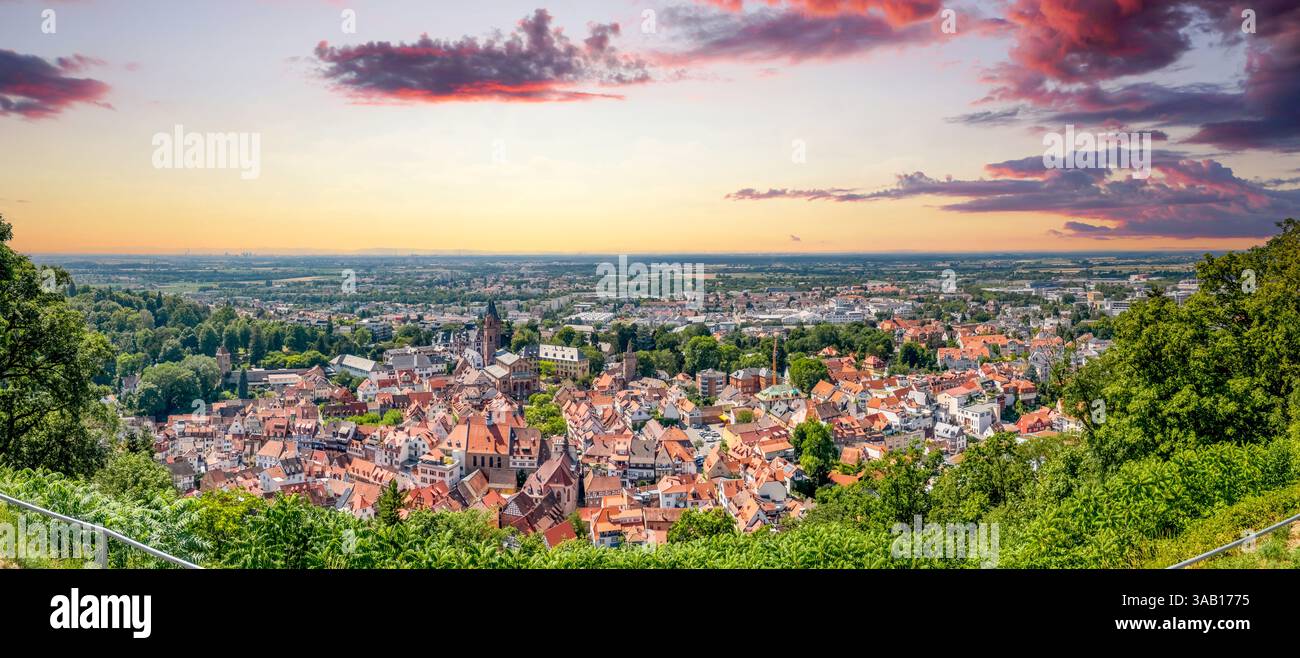 Old city of Weinheim, Germany Stock Photo - Alamy