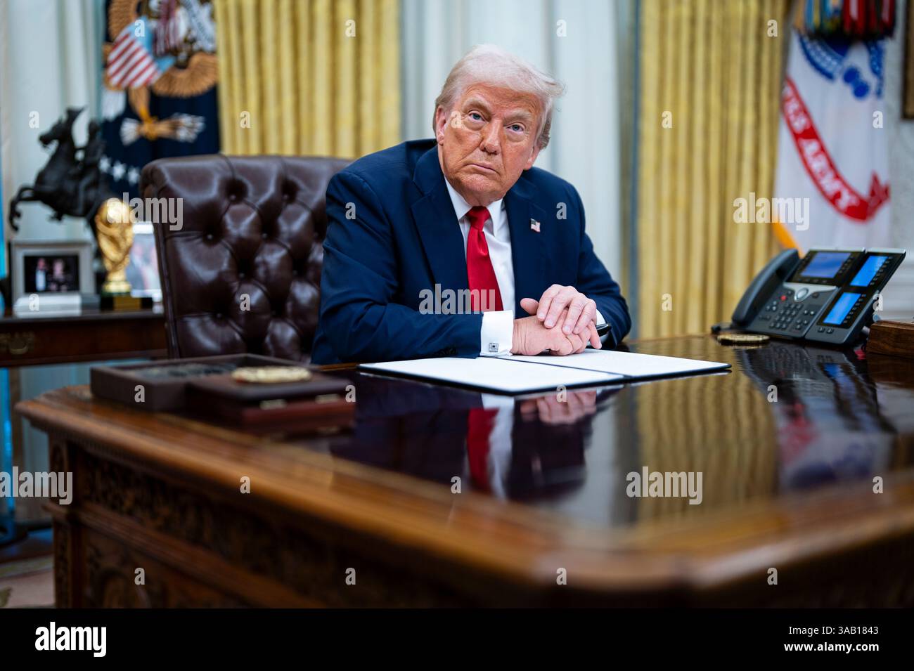 Washington, United States Of America. 31st Mar, 2025. US President ...