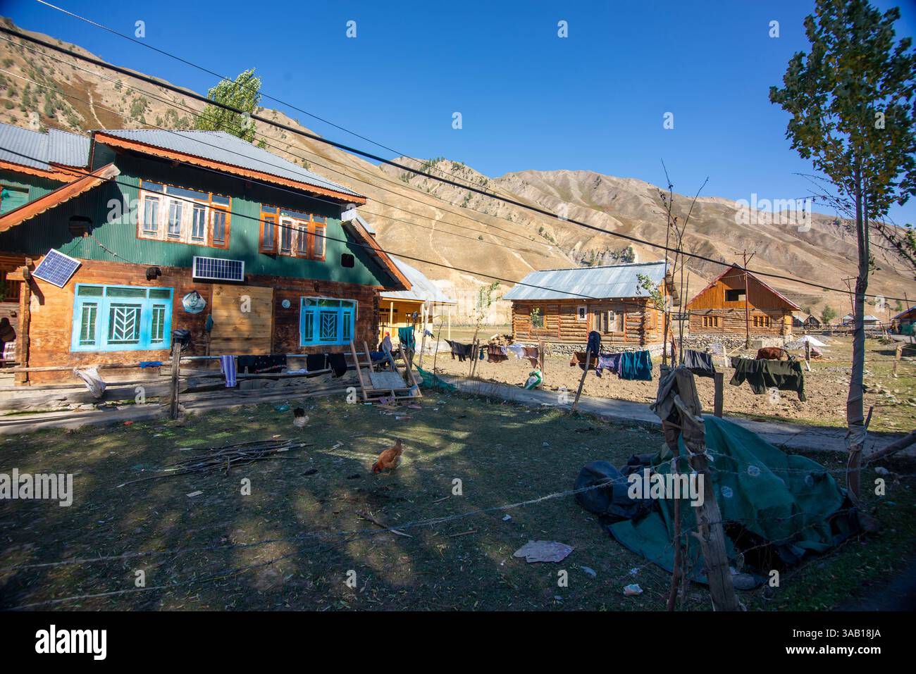 Sheikhpura village, Tulail valley, Kashmir, Union Territory, UT, India ...
