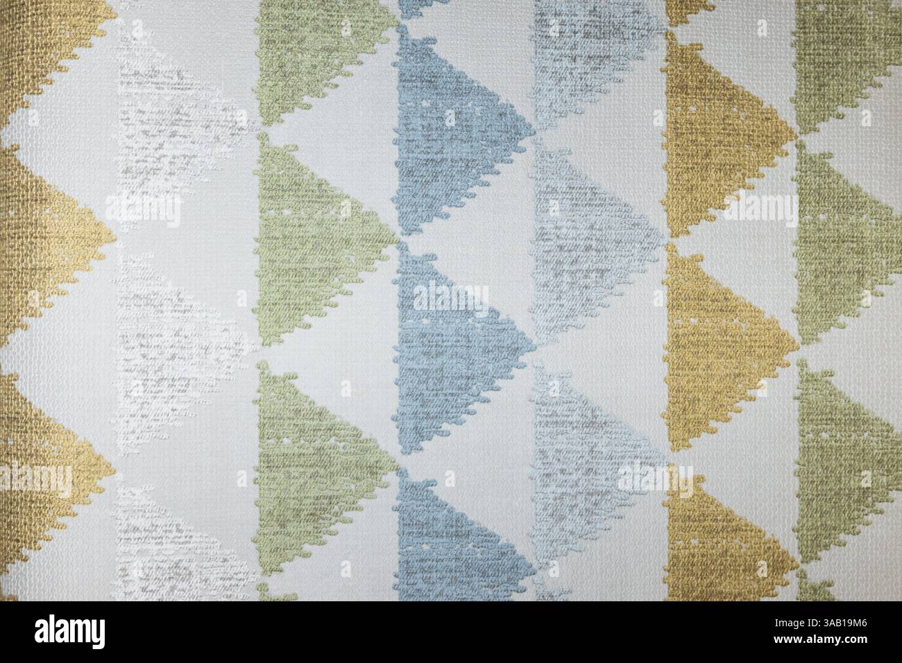 Colorful geometric triangle fabric texture background in pastel tones Stock Photo - Alamy