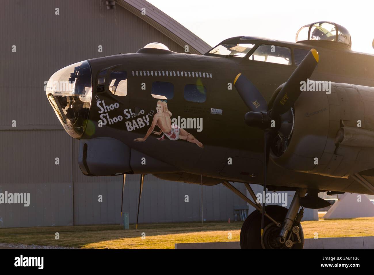 March 20, 2018 - Dayton, Ohio, U.S. - The 'Memphis Belle' a B-17 WWII ...