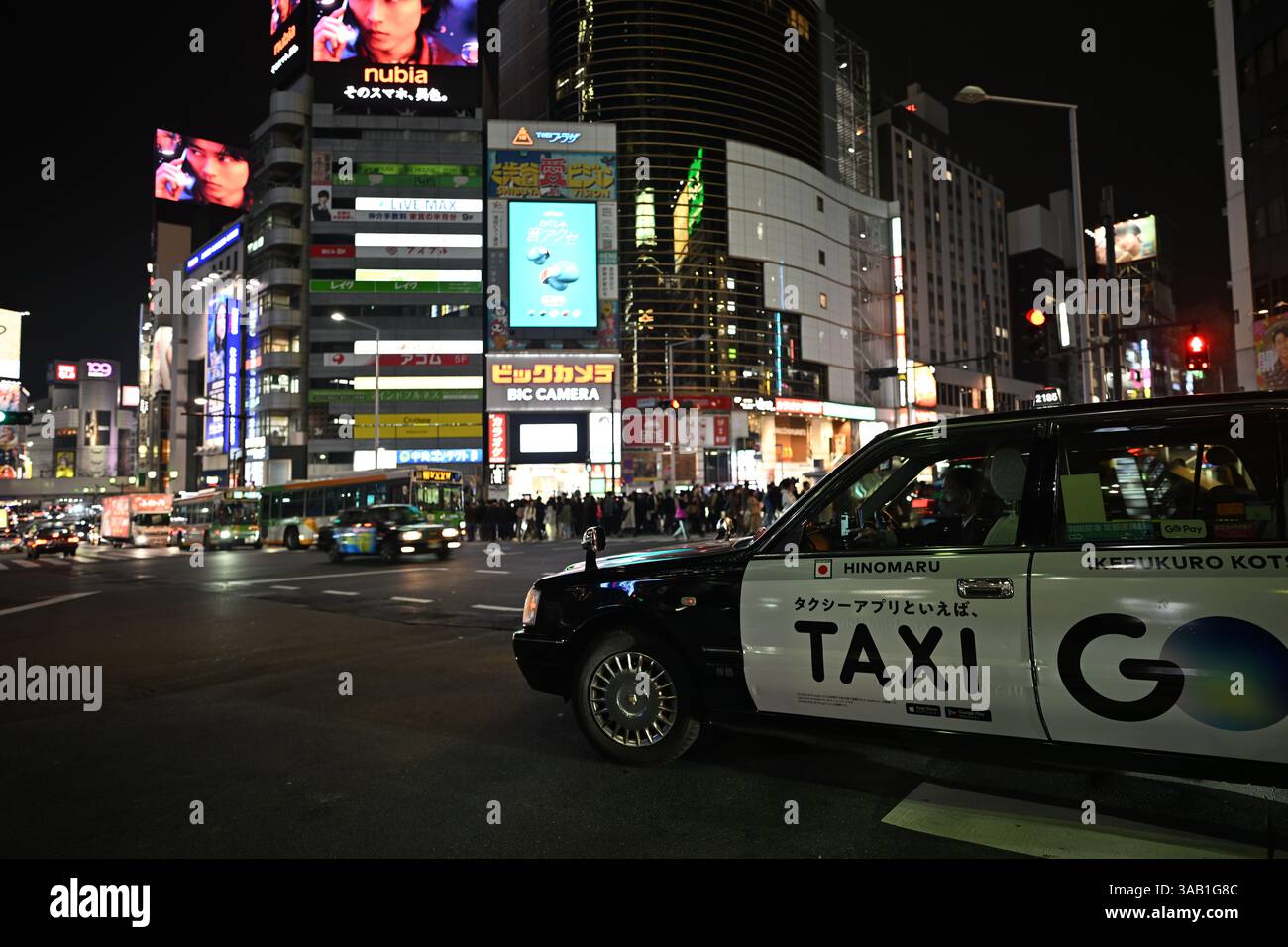 Night streets of Tokyo, Japan – neon-lit alleys, bicycles, and vibrant ...