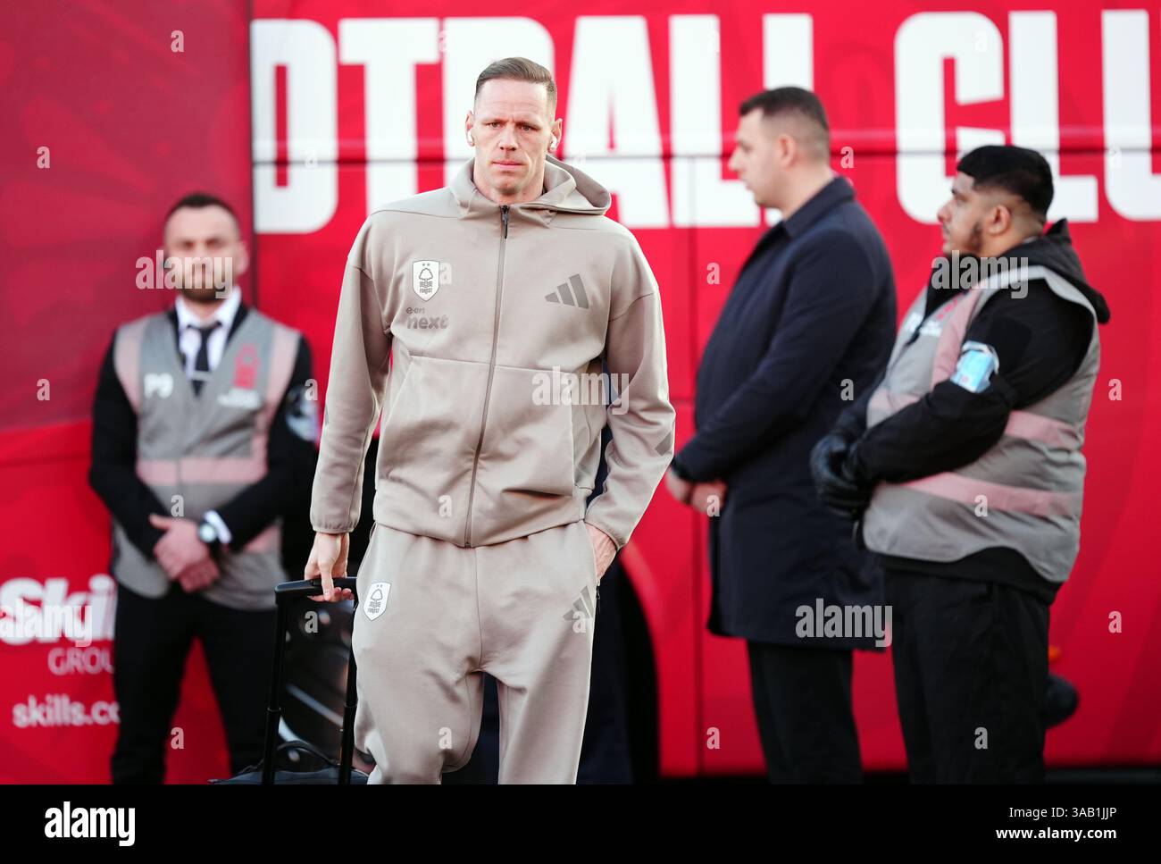 Nottingham Forest goalkeeper Matz Sels ahead of the Premier League ...