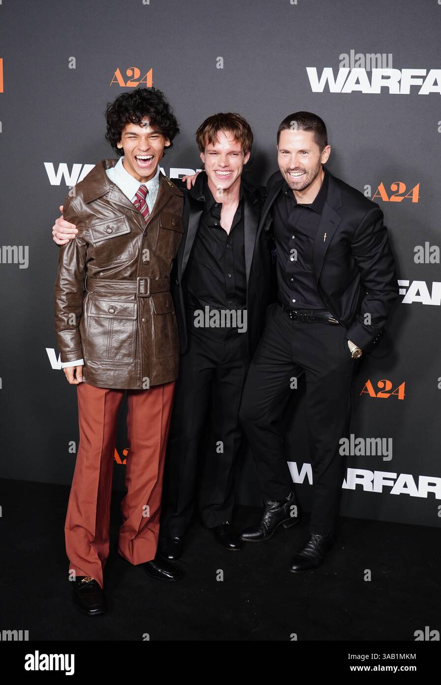 (left to right) D'Pharaoh Woon-A-Tai, Finn Bennett and Evan Holtzman ...